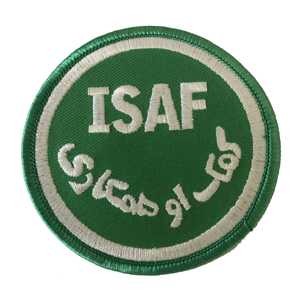 ISAF Patch - Veteranbutikken